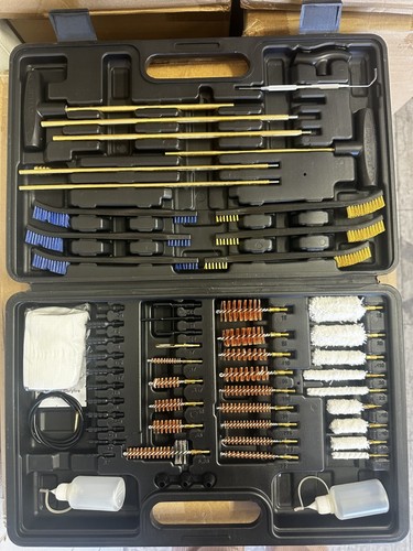 Universal Gun Cleaning Kit for Rifle Pistol Shotgun Muzzleloader for ...