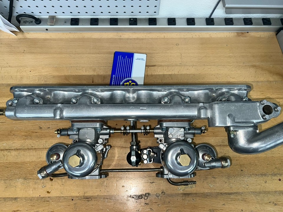 Jaguar XK150 3.4 3.8 fully restored SU HD6 carb set with manifold ...