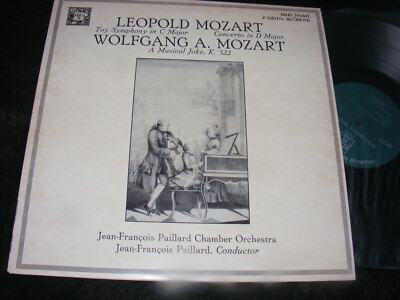 LEOPOLD MOZART Toy Symphony LP Wolfgang PAILLARD Chamber Orchestra MHS ...