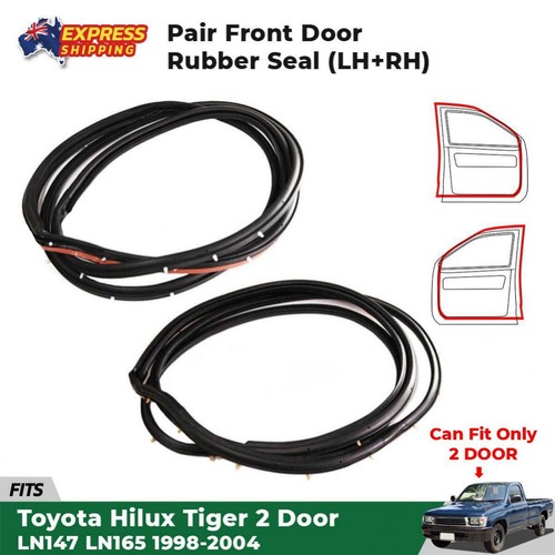 For Toyota Hilux Tiger LN147 LN167 Ute 1998-04 Weatherstrip Door Rubber ...