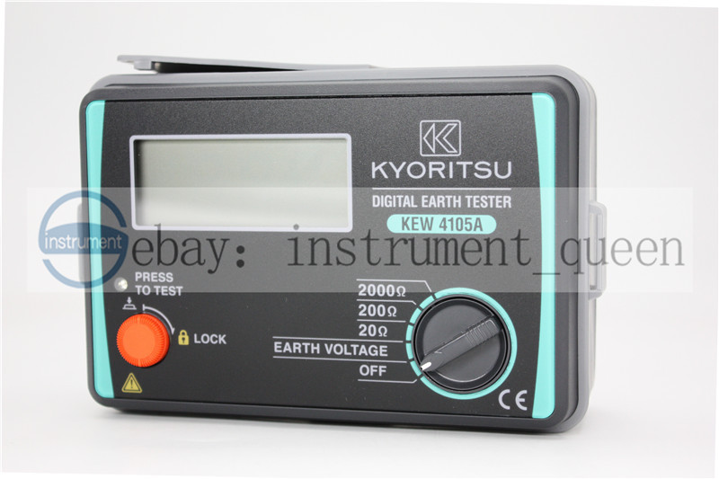 KYORITSU 4105A Digital Earth Tester Resistance Meter With a Suitcase ...