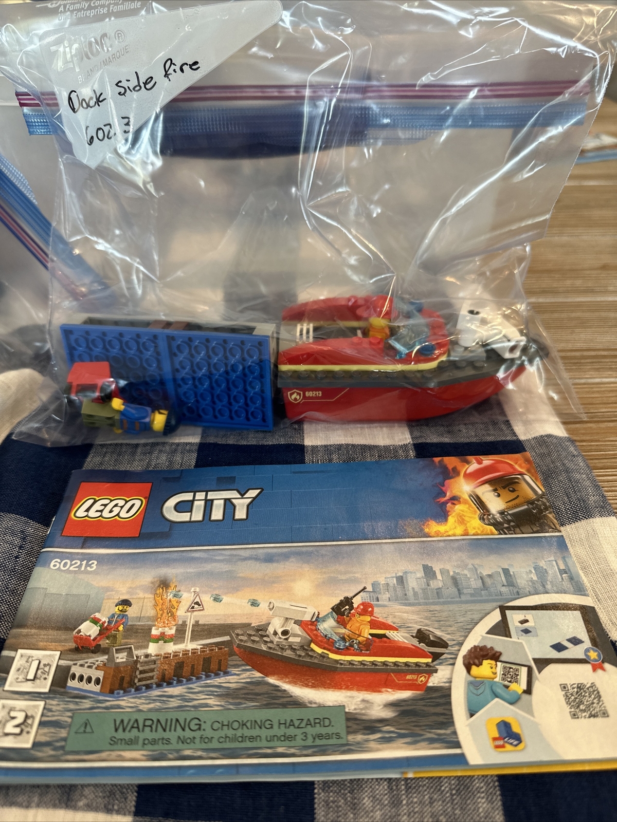 LEGO CITY: Dock Side Fire (60213) 673419303019| eBay