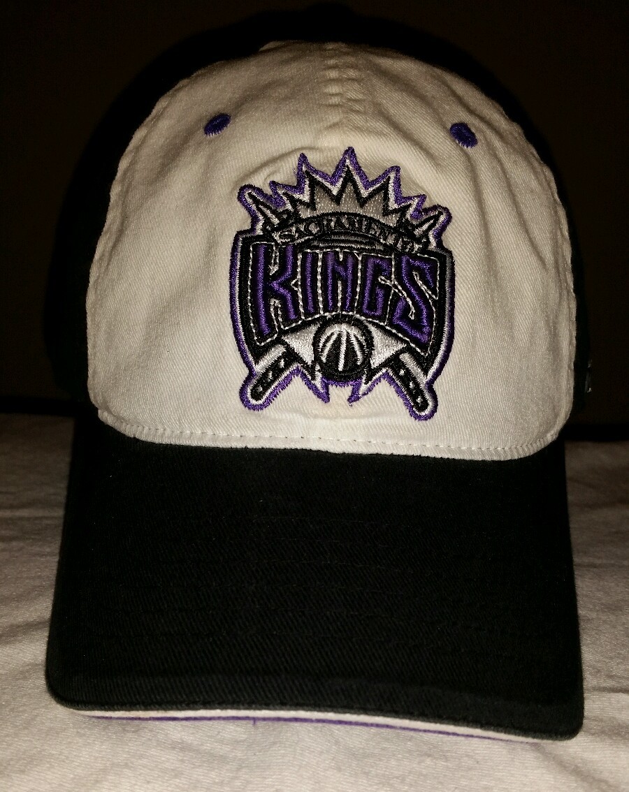 NBA SACRAMENTO KINGS Embroidered Logo Adidas and Reebok Flexfit Ball ...