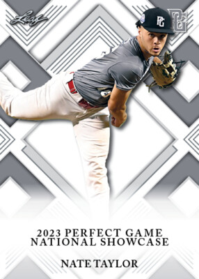 Nate Taylor 10-Count Lot 2023 Leaf Perfect Game Nike All-American ...