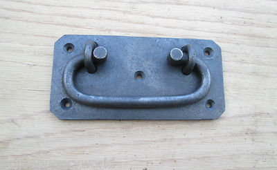 Heavy Cast iron blanket storage box handle chest handle Trunk old ...