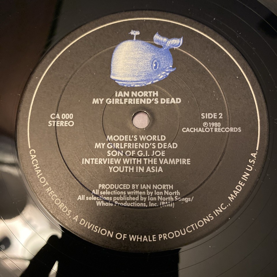 Ian North My Girlfriends Dead Lp Vinyl Record 1980 Album VG+ | eBay