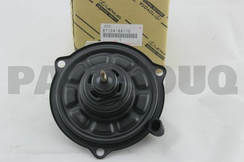 8710489110 Genuine Toyota MOTOR SUB-ASSY, HEATER BLOWER 87104-89110 | eBay