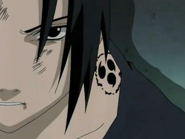 Sasuke Uchiha Curse Mark Tattoo