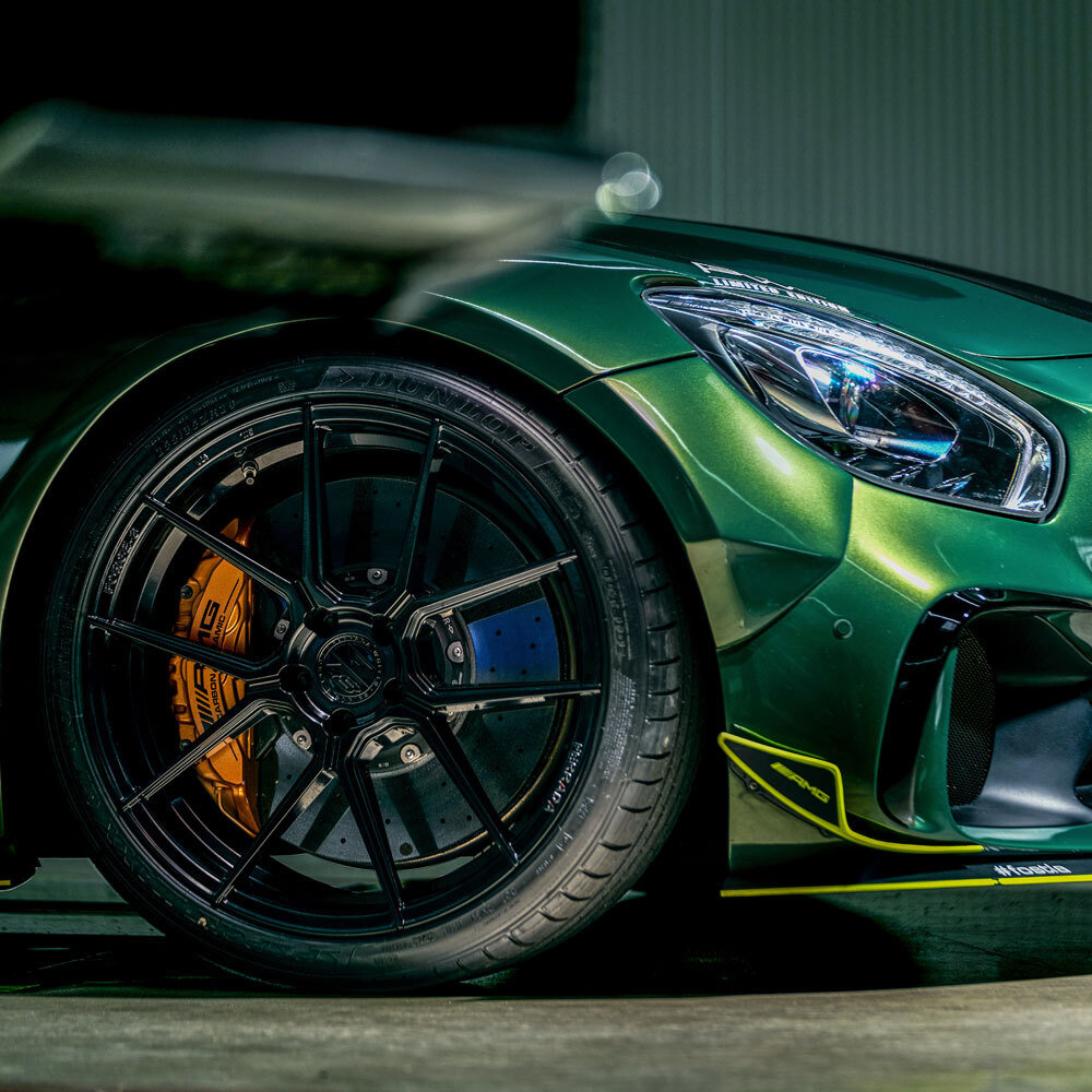 21" Ferrada FR8 Black 21x9 21x10.5 Forged Concave Wheels Rims Fits ...