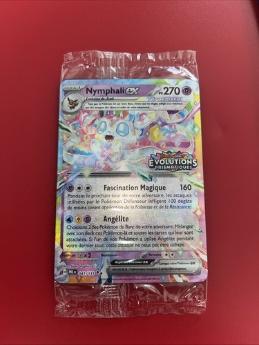 Carte Pokemon Nymphali EX 041/131 STAMP Evolution prismatique EV8.5 FR ...