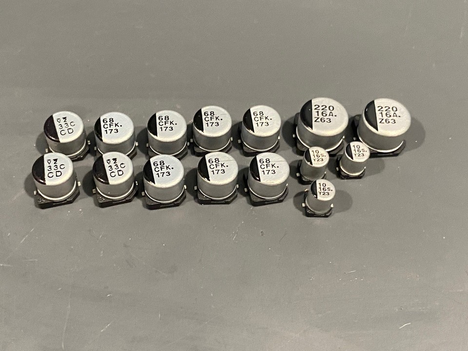 Nintendo 64 Capacitor Kit N64 Motherboard 08-09 NTSC USA/Canada & NTSC ...
