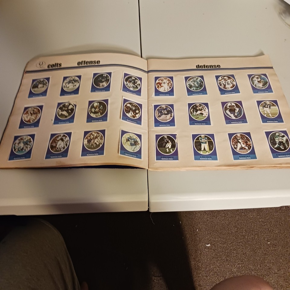 SUNOCO NFL ACTION ’72 STAMP ALBUM–COMPLETE STAMP SET | eBay