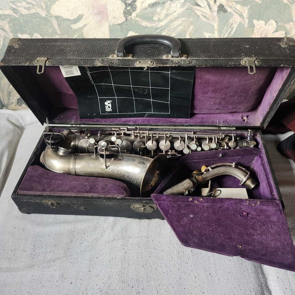 silver king saxophone | eBay