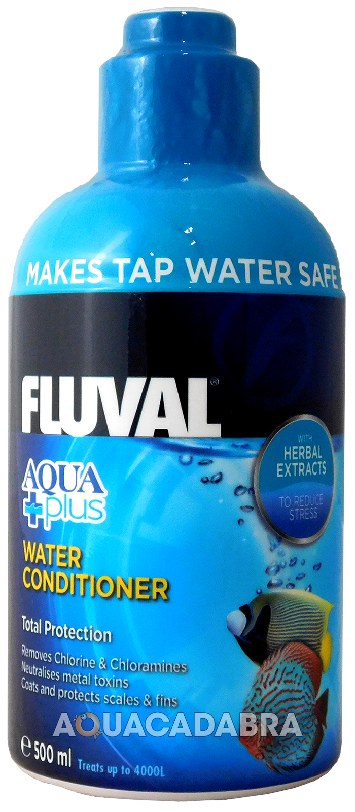 FLUVAL AQUAPLUS WATER CONDITIONER NEW FISH TANK TAP SAFE FRESHWATER ...