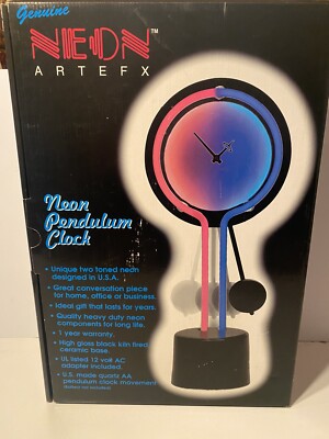 Mint In Box! Never Assembled. Large Vintage Spencer Gifts Neon Pendulum ...