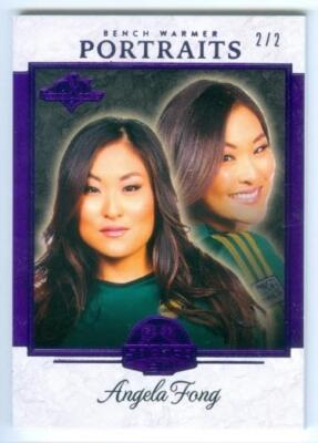ANGELA FONG "PORTRAITS CARD /2" BENCHWARMER SOCCER LIMITED 2022 | eBay