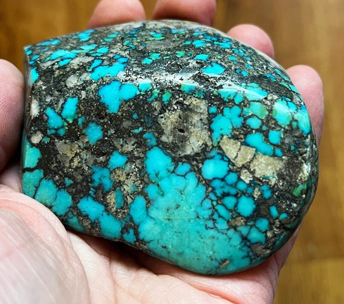 Bisbee Blue Spiderweb Turquoise Rare Large Specimen w/ Quartz - BIG ...