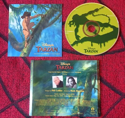PHIL COLLINS / ROSIE O'DONNELL ** Tarzan Soundtrack ** DISNEY PROMO CD ...