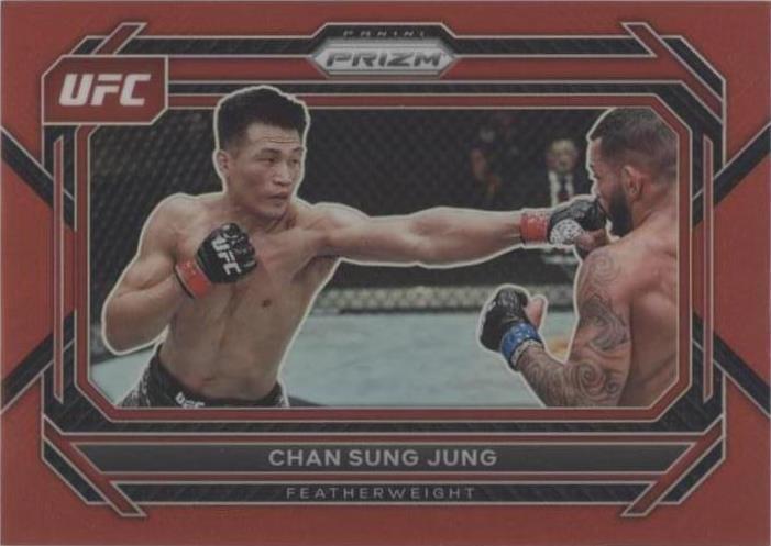 2023 Panini Prizm UFC - Chan Sung Jung #88 Red Prizm /199 for sale ...