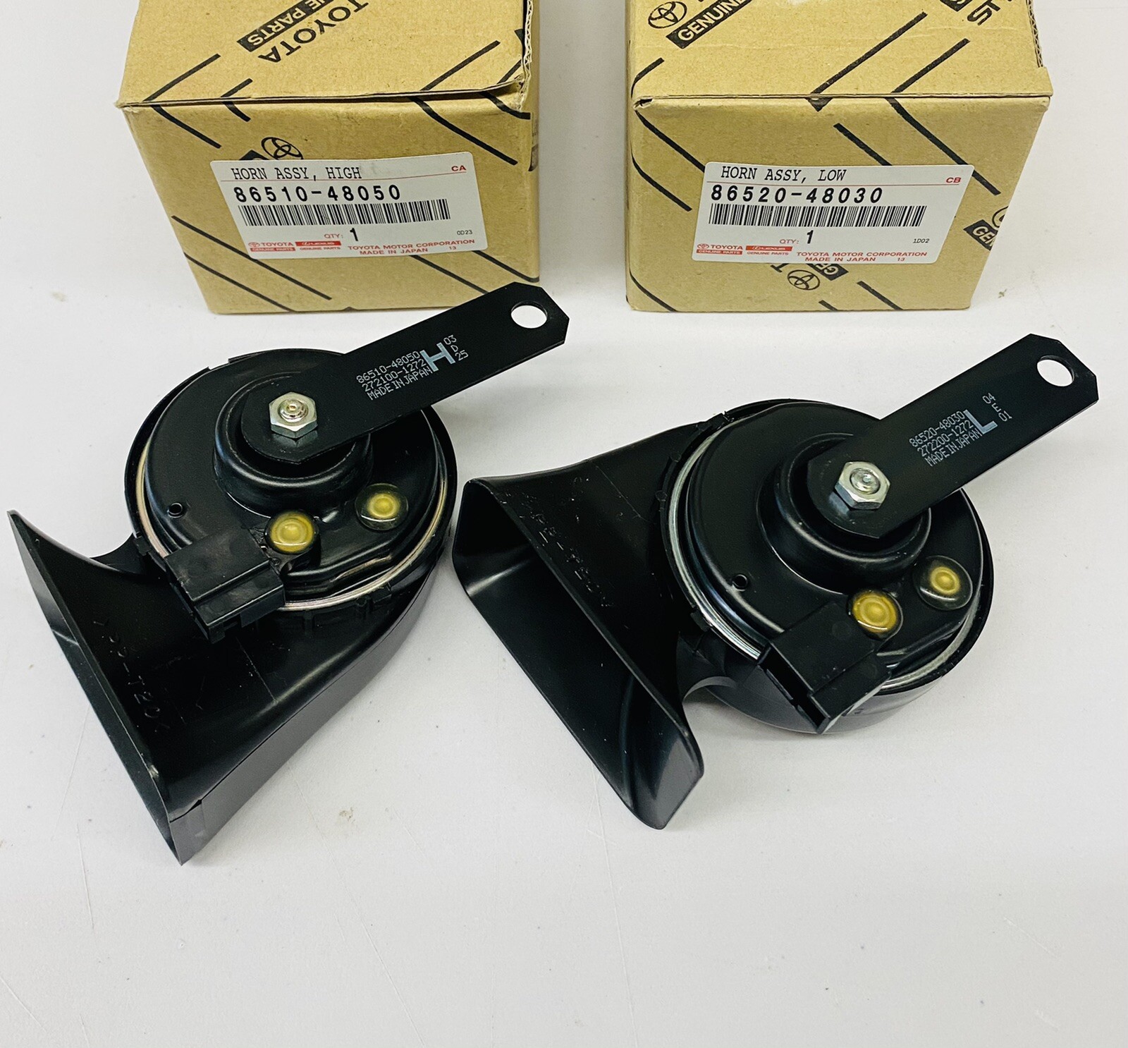 NEW GENUINE TOYOTA CAMRY AVALON VENZA LEXUS ES RX HIGH & LOW PITCHED ...