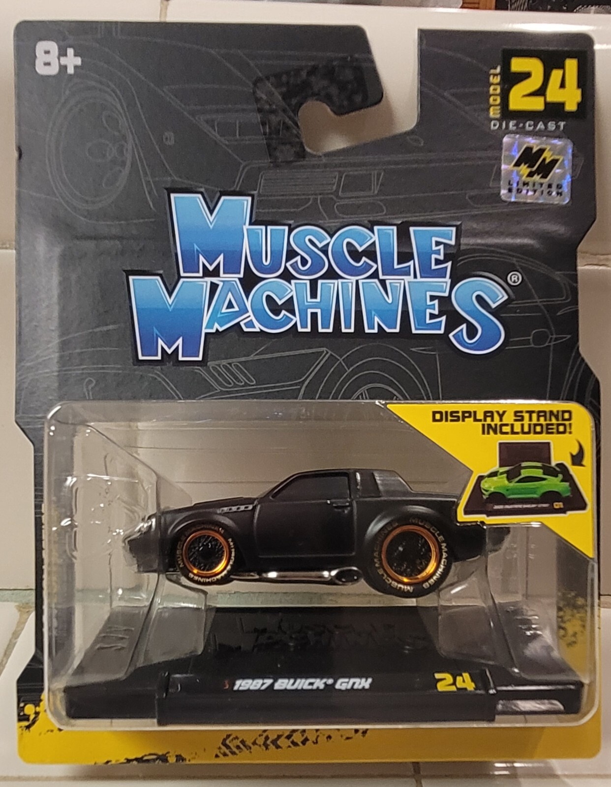 NEW 2023 MUSCLE MACHINES 1987 BUICK GNX GOLD WHEELS CHASE #24 VHTF | eBay