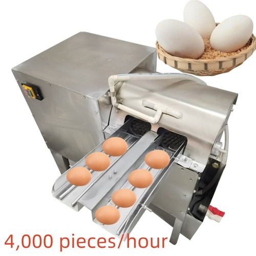 4000 Pcs/h Automatic Egg Washing Machine Stainless Steel Electric Egg ...