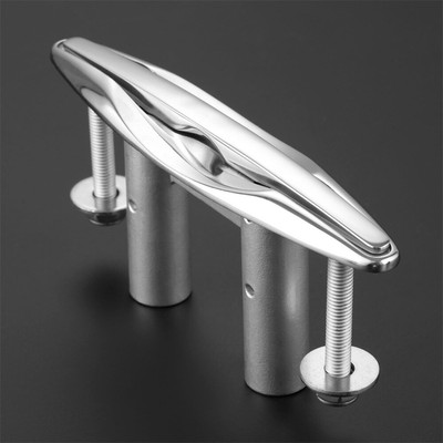 Stainless Steel Boat Pull Up Cleat 8" Marine Yacht Pop Up Flush Mount ...