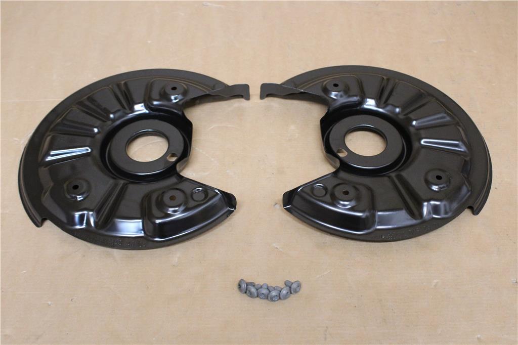 Wheel & Brake Dust Shields APDTY Rear Brake Dust Shield Kit - Complete ...