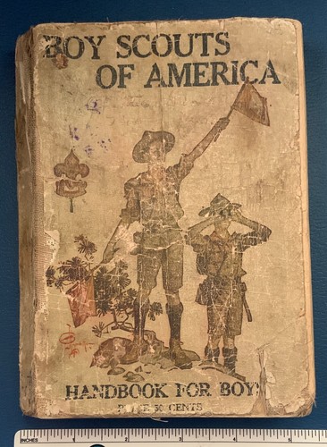 Early BOY SCOUTS OF AMERICA Official HANDBOOK FOR BOYS BSA Circa 1916 ...