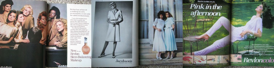 1983 HARPERS BAZAAR Paulina Porizkova Jerry Hall Bitten Knudsen Barbara ...