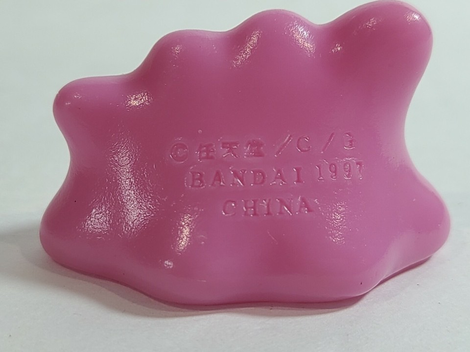 1997 Pokemon Finger Puppet Pink Ditto Figure Gotta Catch em All ...