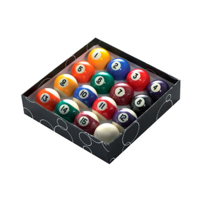 Formula Sports Standard Numbered 1-15 Pool Balls 1 7/8" 2" Boxed ...