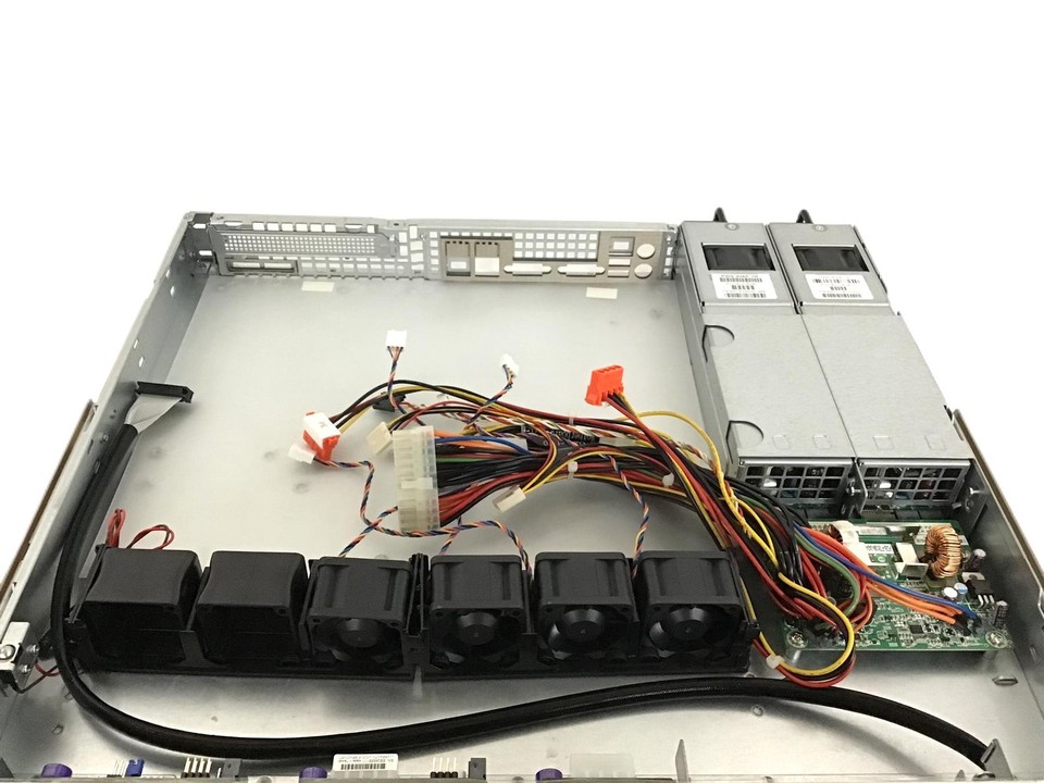 Supermicro CSE-113M ATX 8 Bay 2.5" Chassis Server 2x 400W PS 1U ...