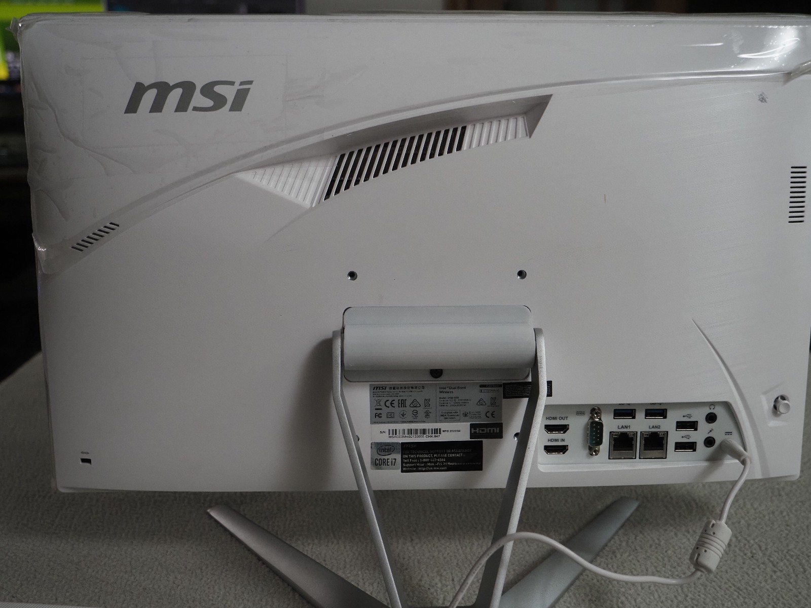 MSI Pro 22XT M10 ALL-IN-ONE PC i7-10700, 32GB, 256GB Windows Pro (non ...