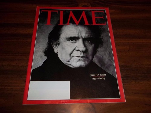 2003 JOHNNY CASH SINGER SEPTEMBER 22, TIME MAGAZINE | eBay