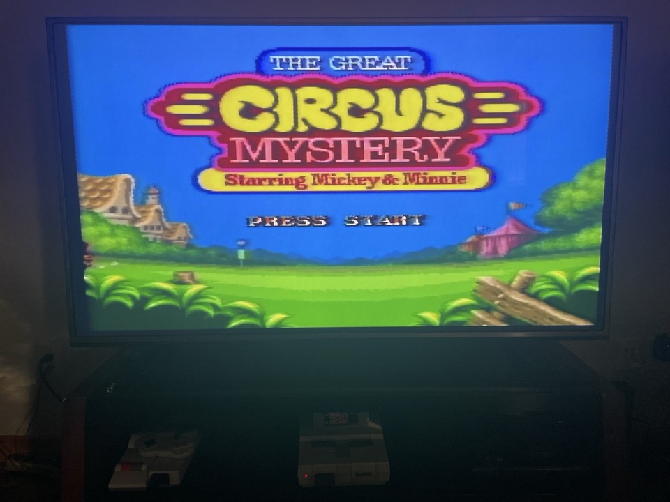 The Great Circus Mystery Starring Mickey & Minnie (Super Nintendo SNES ...
