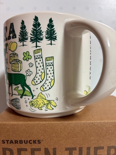 NARA Japan Starbucks Coffee Cup Mug Mugs 14oz 414ml Been There Series ...