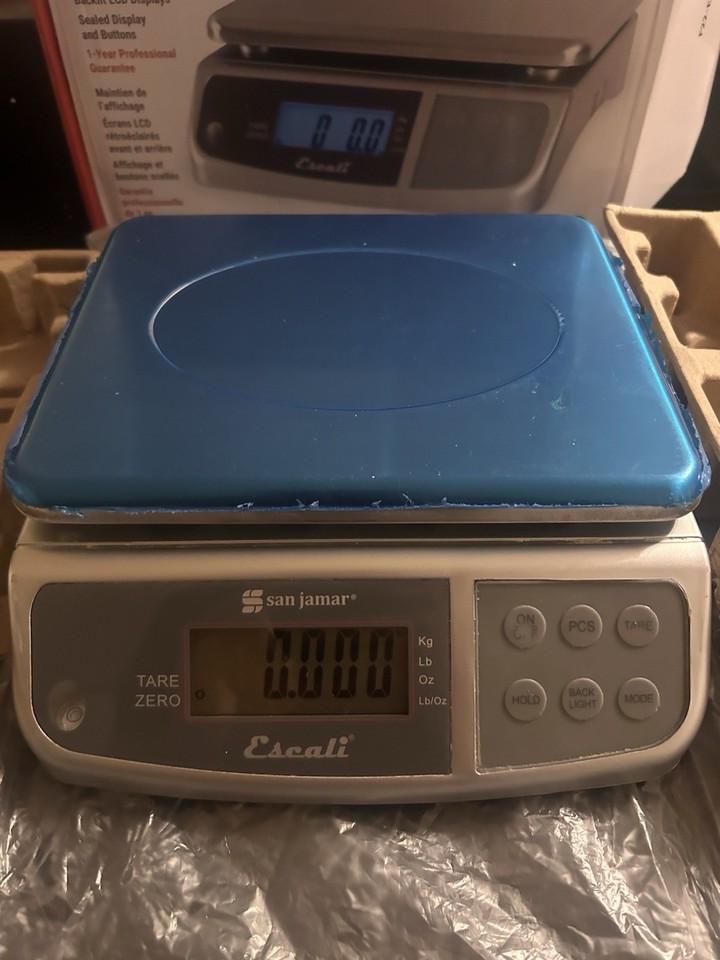 San Jamar Scdgm66 Mseries Digital Food/kitchen Scale 66lb Capacity ...