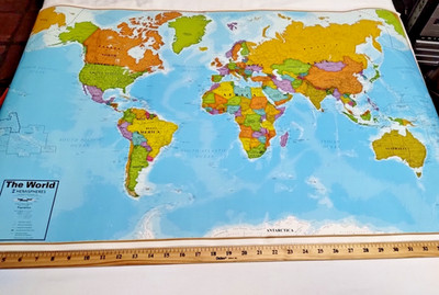 World Maps - Roll Up Map