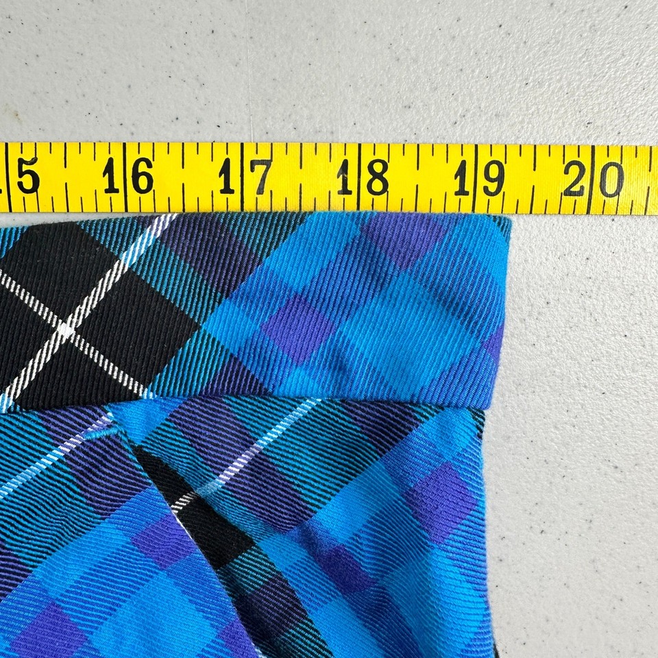Royal & Awesome Plaid Tartan Golf Knickers Pants Mens 36 Blue Sporty ...