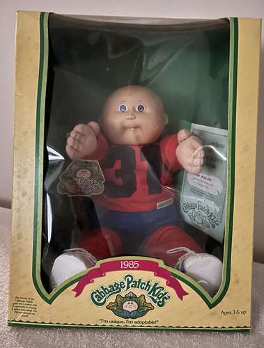 NIB Vintage 1985 Cabbage Patch Kid "Ian Waldo" Born Oct 1st - FRONT TOOTH! | eBay