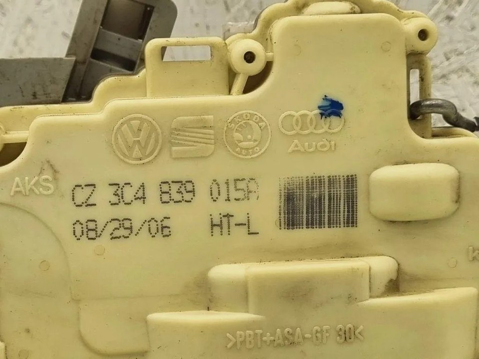 VW Passat B6 3C2 door lock rear left 3C4839015A 2.00 diesel 120kw ...