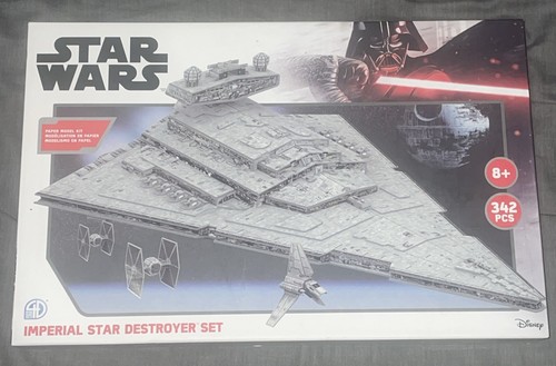 Star Wars Imperial Star Destroyer Paper Model Kit Disney 3D PUZZLE ...