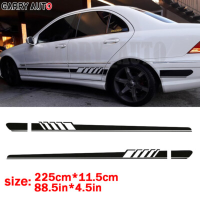 Decals Vinyl Stickers Long Stripe Styling Trim DIY Decor For Car Side ...