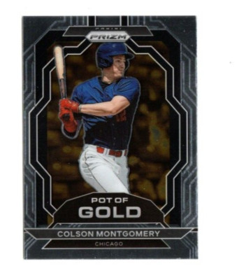 2023 Panini Prizm Baseball Colson Montgomery POT OF GOLD #PG7 | eBay