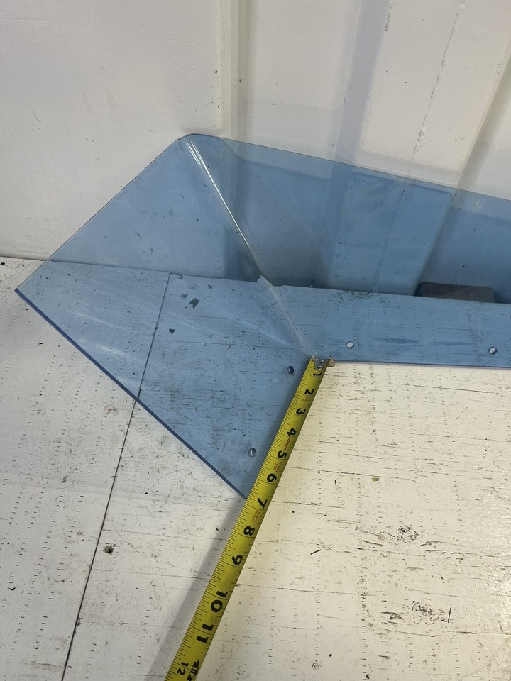 Boat’s Flybridge Plastic Windshield Light Blue, 5 Feet Long | eBay