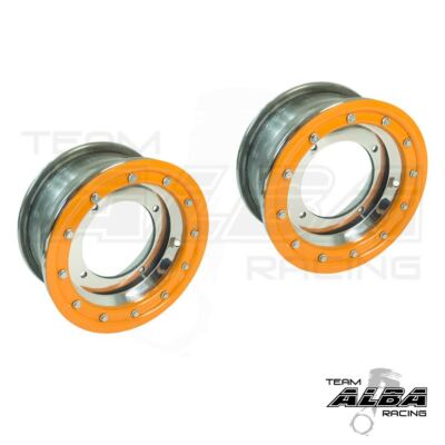 Banshee 350 Warrior Front Wheels Beadlock 10x5 3+2 4/156 Alba Racing PO ...