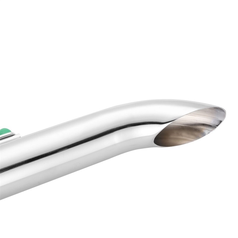 20'' Custom Motorcycle Exhaust Pipe Tube For Harley Cafe Racer Chopper ...