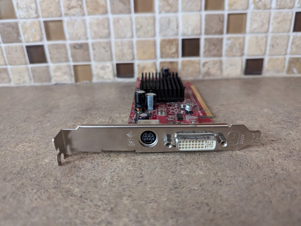 ATI RADEON X300 128MB PCI-E GRAPHICS CARD 361266-001 353049-001 F3-4(11 ...