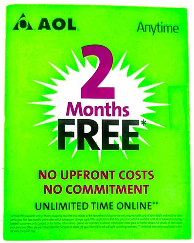 NEON LIME America Online Collectible / Install Disc, Vintage AOL CD, v7 ...